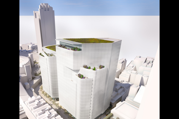 SOM working up plans for two-tower office scheme next to Barbican ...